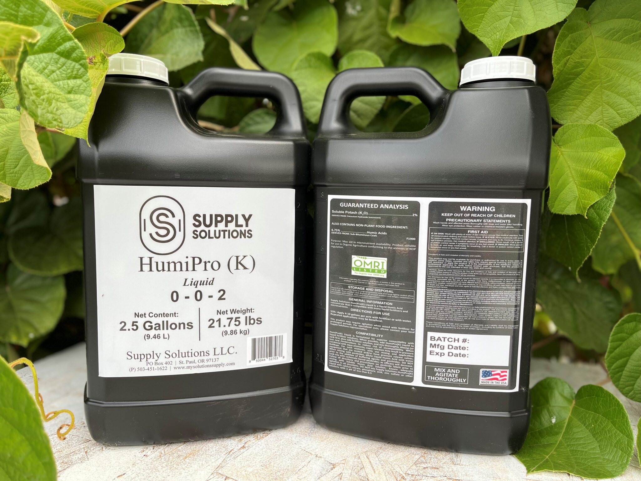 HumiPro(K) - Humic Acid Concentrate, Organic Liquid Humic